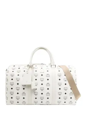 Mcm Extra Large Ottomar Holdall - White