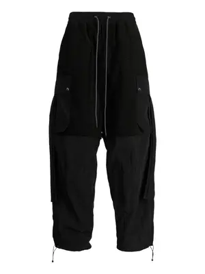 MOSTLY HEARD RARELY SEEN Detachable Corduroy Trousers - Black