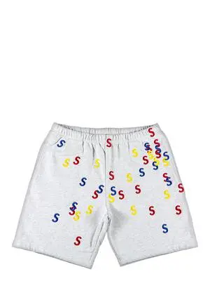 Supreme Supreme Embroidered S Sweatshort Grey
