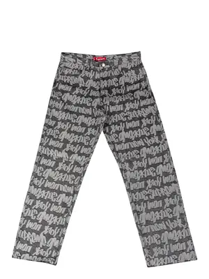 SUPREME Fat Tip Jacquard Regular Jean