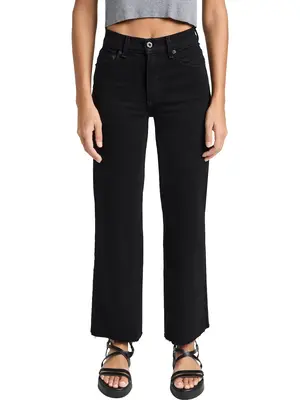 ASKK NY Slim Crop Jeans - Black Resin