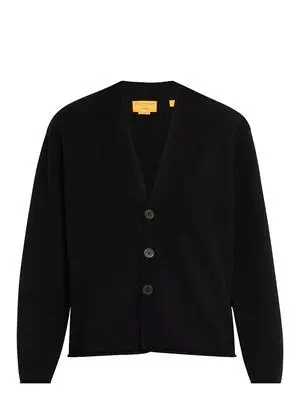 Guest In Residence Everywear Cashmere Knit Cardigan - Black