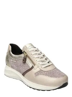 Mephisto Mephisto Kim Color Blocked Sneaker Light Sand