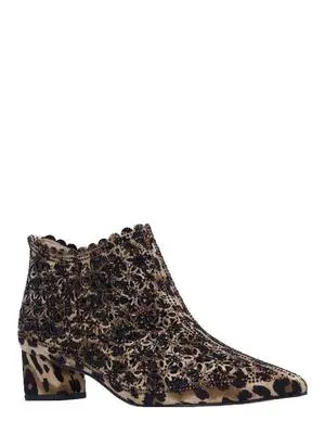 J. Reneé Jacinta Booties - Brown/black
