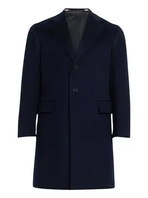 Cesare Attolini Classic Topcoat - Blue