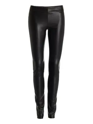 THE ROW Moto Leather Leggings Xl
