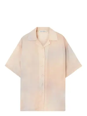 Acne Studios Acne Studios Silk-Habotai Shirt Pink