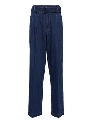 Polo Ralph Lauren High-rise Wide-leg Jeans - Blue
