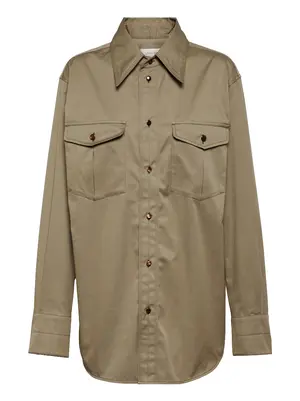 LEMAIRE Lemaire Western Cotton Twill Shirt