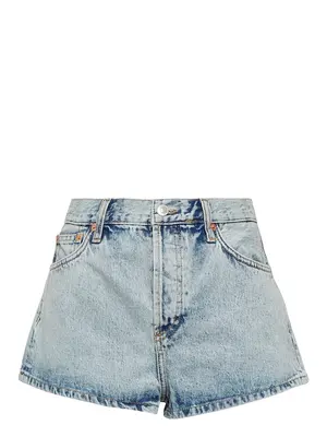 Wardrobe.NYC Denim Shorts - Blue