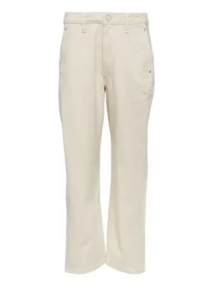 LEMAIRE High-rise Straight Jeans - White