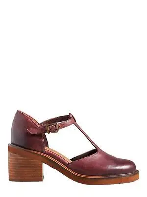 Seychelles Soulmate T-Bar Heels Wine