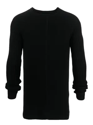 Rick Owens Luxor Runway Knitted Jumper - Black