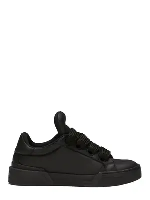 Dolce & Gabbana Portofino Low-top Sneakers - Black