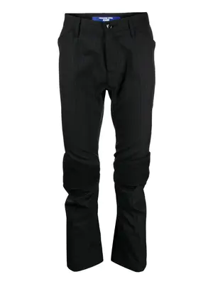 Junya Watanabe Wool Cropped Trousers - Black