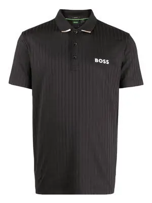 BOSS Ribbed Polo Shirt