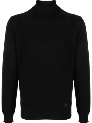 Corneliani High-neck Jumper - Black