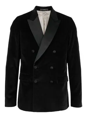 PAUL SMITH Double-breasted Cotton Blazer