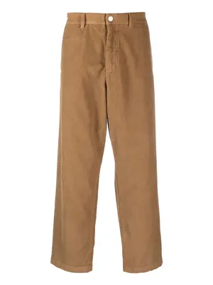 RANRA Corduroy Straight-leg Trousers - Neutrals