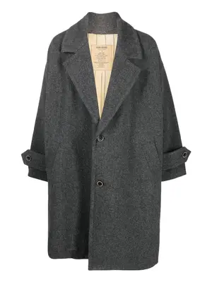 UMA WANG Cassie Single-breasted Coat - Grey