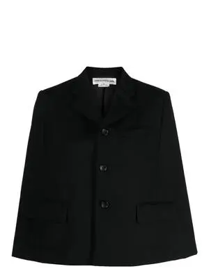 COMME DES GARÇONS Single-Breasted Wool Cape