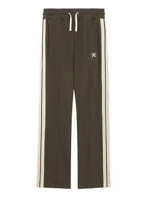 Palm Angels Monogram-embroidered Track Pants - Brown