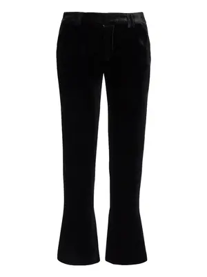 BALMAIN Balmain Cropped Velvet Trousers