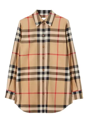 Burberry Vintage Check Cotton Shirt - Neutrals