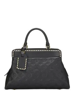 LOUIS VUITTON Louis Vuitton Monogram Empreinte Saintonge Crossbody Black