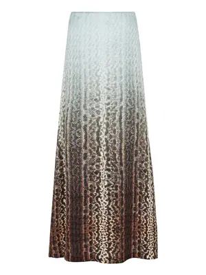 Fendi Fendi Midi Tulle Skirt Multicolor