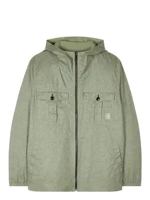 Paul Smith Reversible Hooded Jacket - Lt Greyish Green