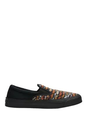 CONVERSE Missoni X Chuck Taylor Deck Star Slip-on Sneakers - Black