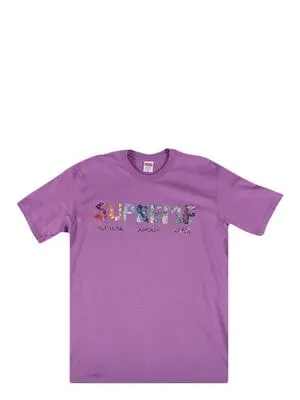 Supreme Crystals T-shirt 'purple' Purple