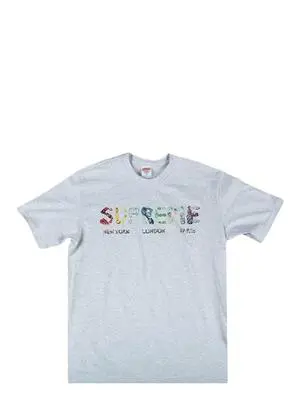 Supreme Crystals T-shirt 'ash Grey' Grey