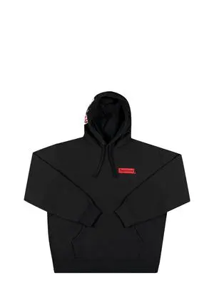 Supreme Instant High Patches Hooded Sweatshirt - Black