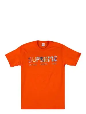 Supreme Crystals T-shirt 'orange' Orange