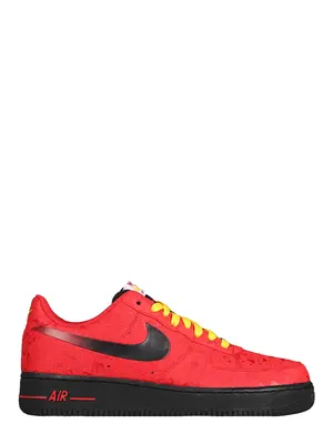 Nike Force 1 Low 'miami Heat' Sneakers - Red