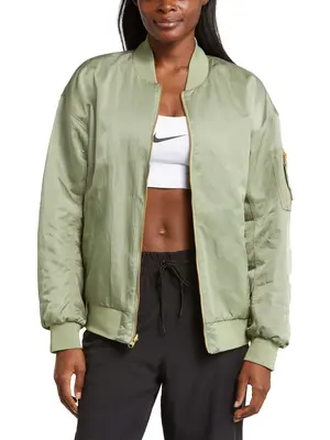 Nike Sportswear Reversible Bomber Jacket Oil Green/medium Olive