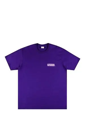 Supreme Spiral Tee 'purple' Purple