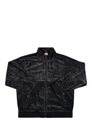 Supreme X Nike Velour Track Jacket - Black