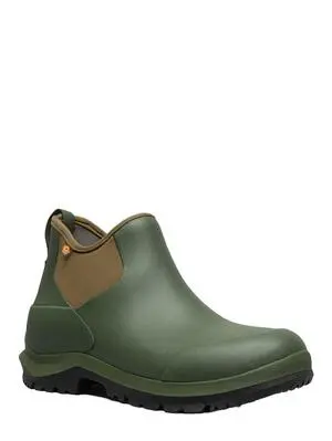 Bogs Sauvie Waterproof Chelsea Boot - Dark Green