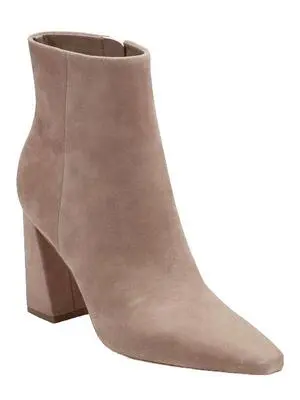 Marc Fisher Yanara Pointed Toe Bootie - Taupe