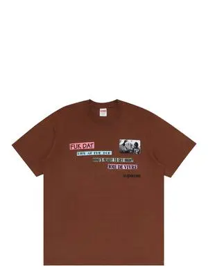 Supreme Joie De Vivre Tee 'brown' Brown