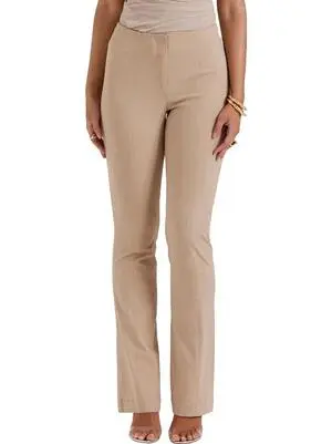 HOUSE OF CB Cai Slim Fit Straight Leg Trousers