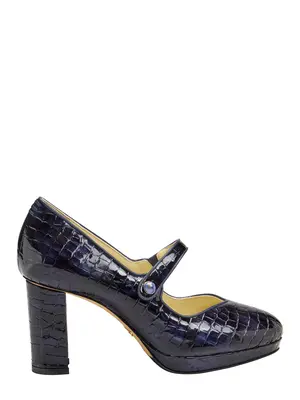 Sarah Flint Perfect Mary Jane Platform 85 Blue