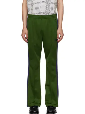 Needles NEEDLES Green Drawstring Track Pants A-ivy Green