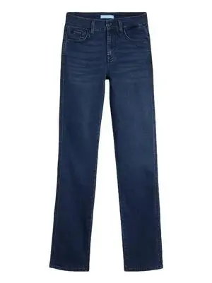 7 For All Mankind Bair Kimmie Straight Leg Jeans - Denim