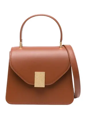 LANVIN Concerto Leather Mini Bag - Brown