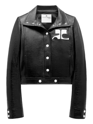 COURREGES Reedition Vinyl Jacket Black
