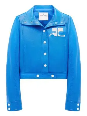 COURREGES Reedition Vinyl Jacket Blue